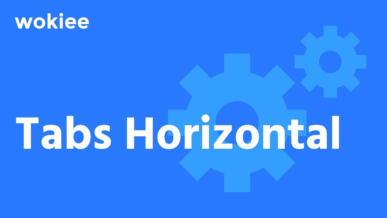 Tabs Horizontal Section - YouTube