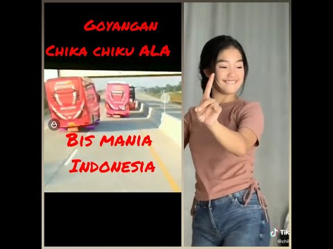 Yang lagi viral || goyangan tiktok Chika chiku ALA bis mania Indonesia