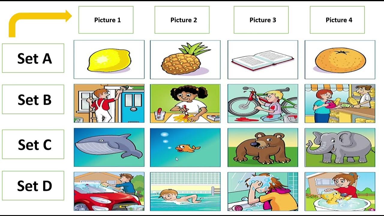 SPEAKING MOVERS ODD ONE OUT by Hannah :-) - YouTube