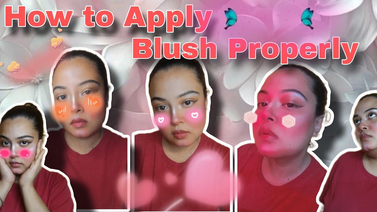 How To Apply Blush 😍 || My Way Of Blush 🤩 || Taniaa Mondal 🙋🏻‍♀️ - YouTube