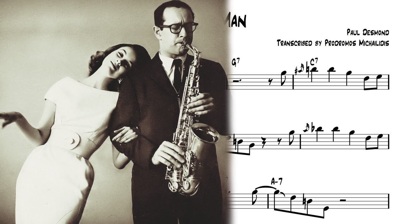 Rude Old Man - Paul Desmond Transcription - YouTube