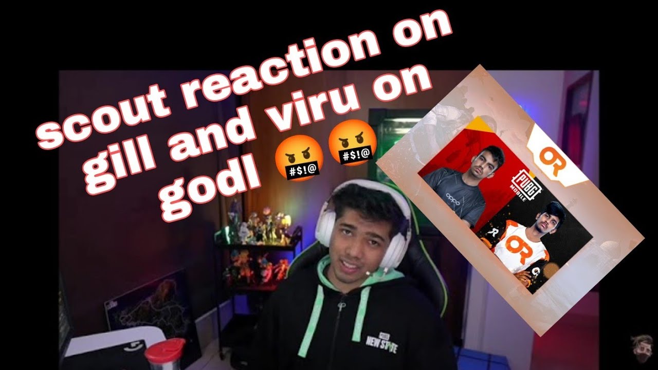 @scout reaction on joining gill and viru godl 😑😑😯😯😯 - YouTube