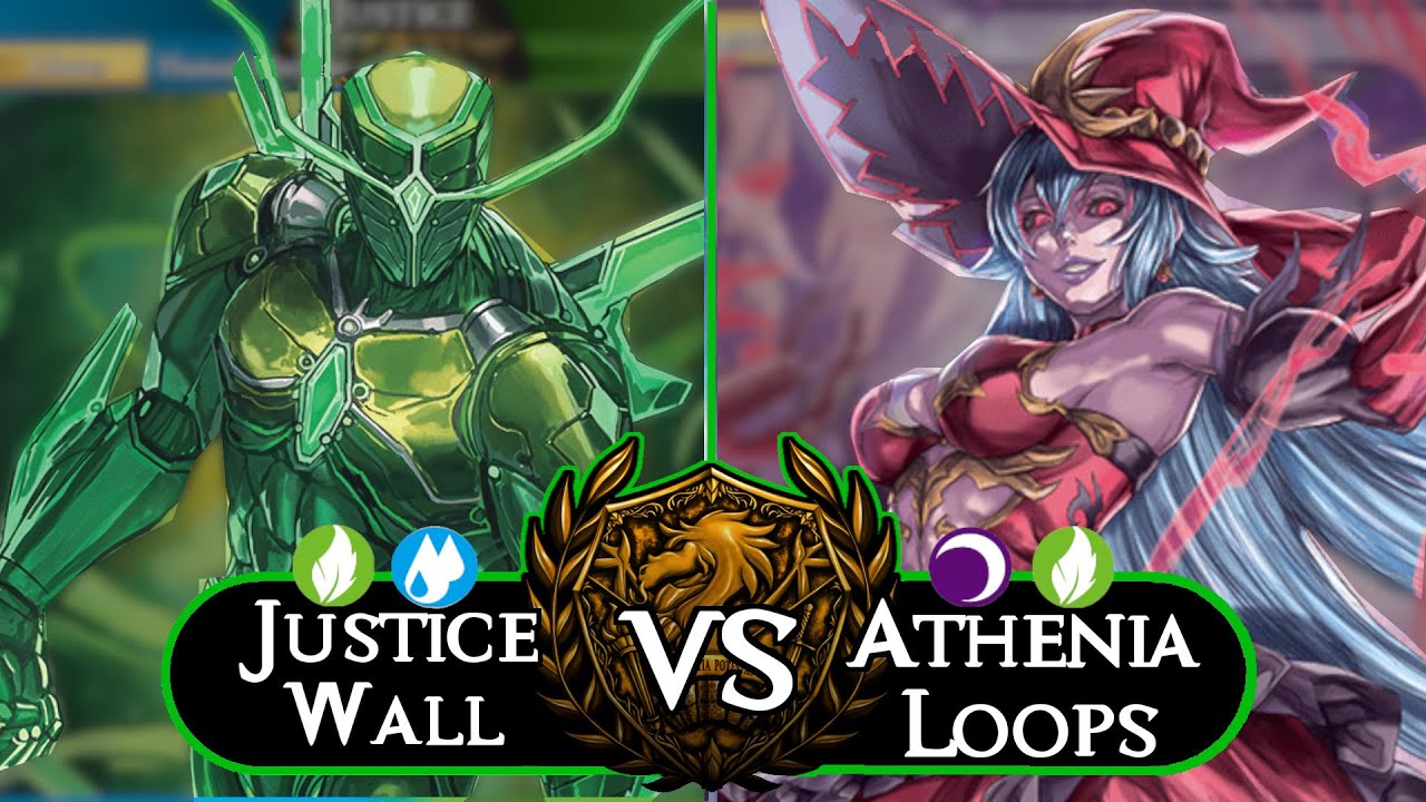 Infinite damage vs Infinite Walls! Justice Wall vs Athenia Loops ...