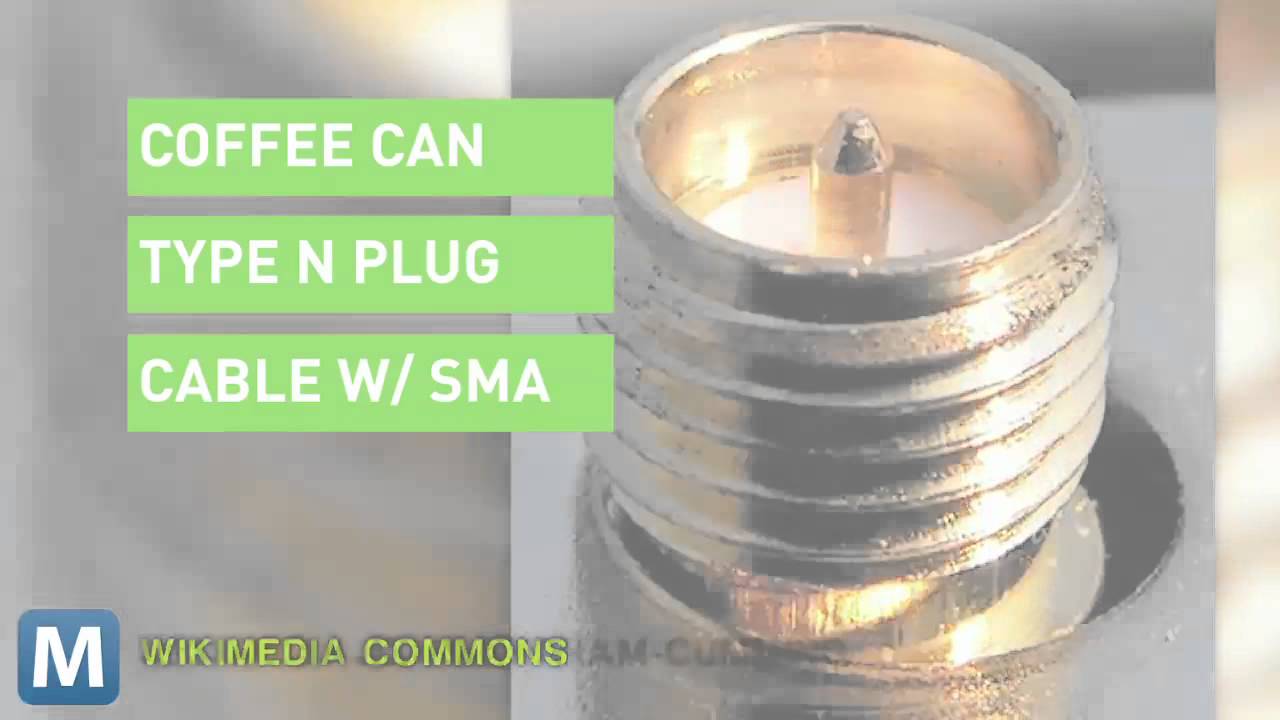 Check Out This DIY WiFi Coffee 'Cantenna' - YouTube