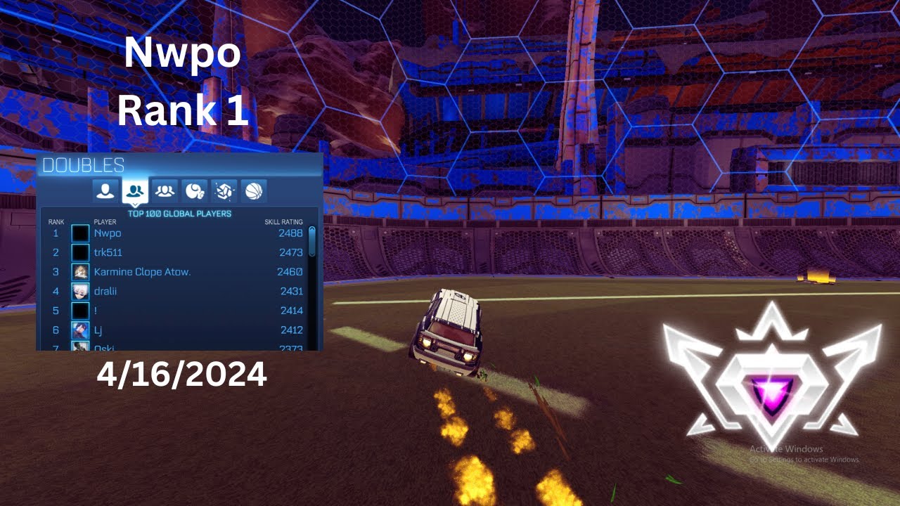 Nwpo Rank 1 2v2 Replay 4/16/2024 | Rocket League - YouTube