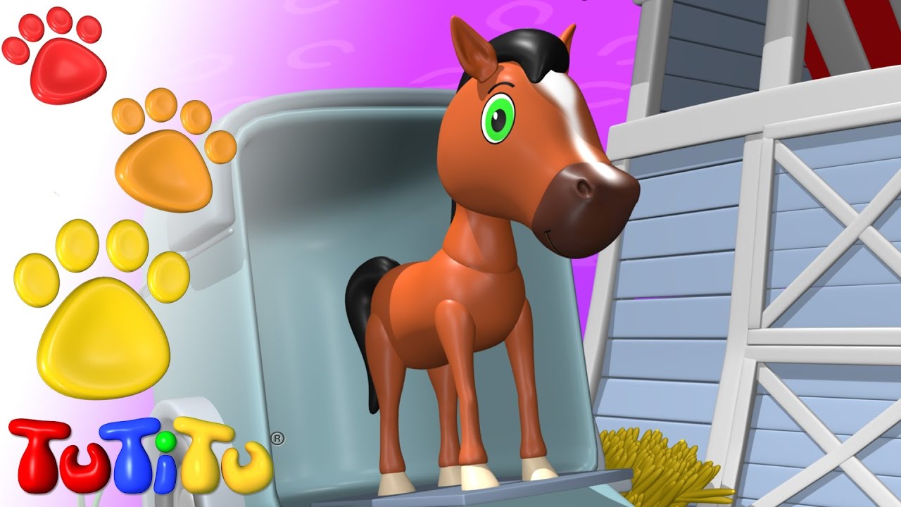 TuTiTu Animals 🌻 Horse 🌼Educational Animal Toy Building for Toddlers ...