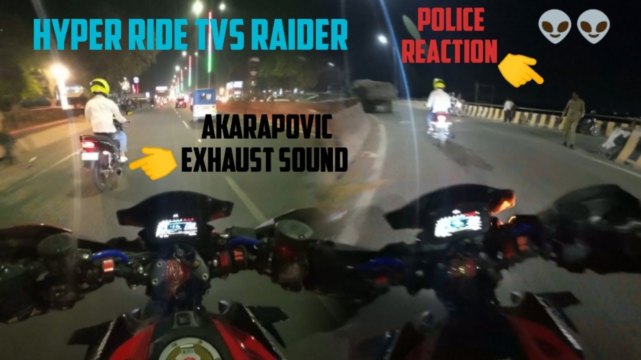 Night Hyper Ride Tvs Raider Super Splendor || Tvs Raider Full Modified ...