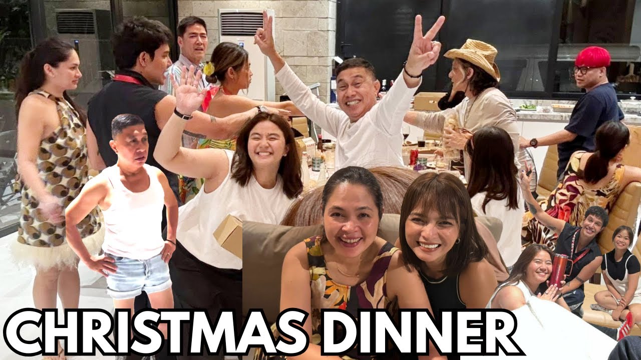 Eat Bulaga Dabarkads Christmas Dinner sa Bahay ni Bossing Vic Sotto ...