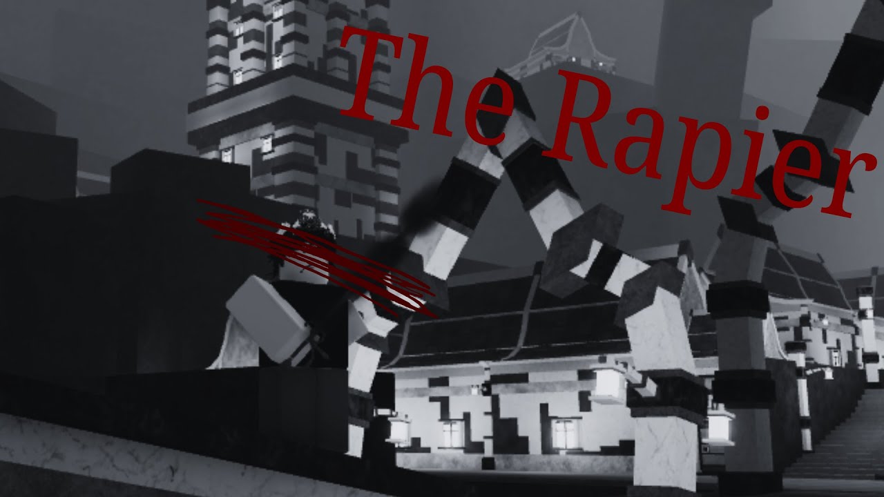 The Rapier (Not a weapon review) - YouTube