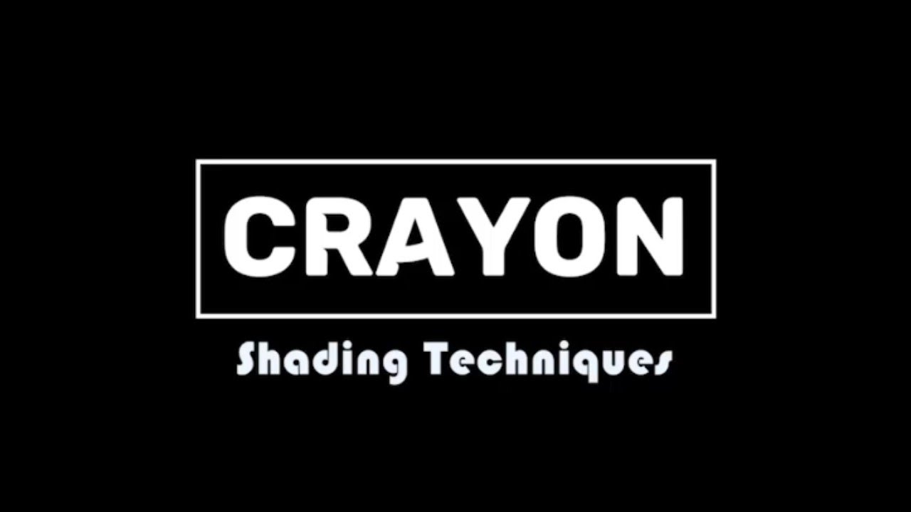 Crayon Shading Techniques - YouTube