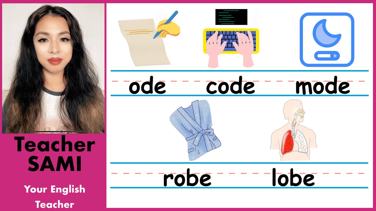 'ode' and 'obe' words | CVCV Word Family | Learn with Teacher SAMI ...