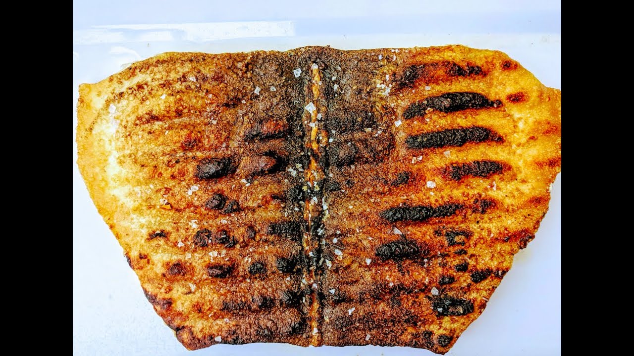 Boneless Murray Cod on Charcoal BBQ - YouTube