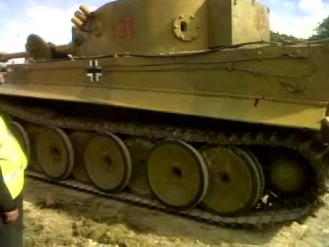 German Tiger tank 131 operational tiger tank - YouTube