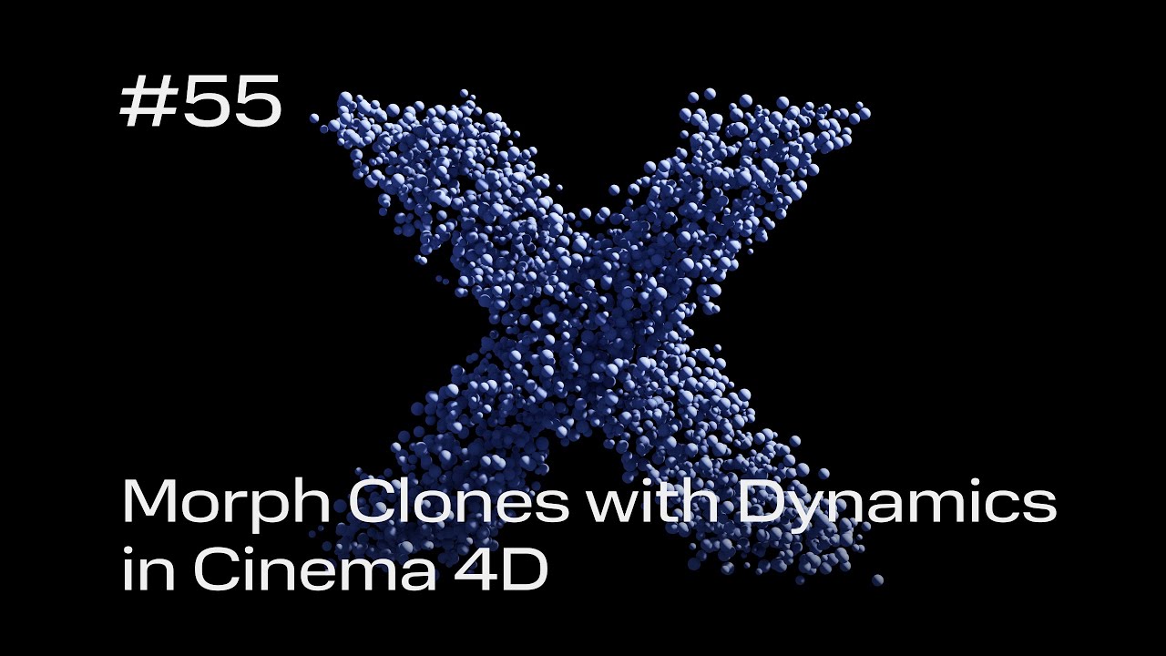 Cinema 4D Quick Tip #55 - Morph Clones with Dynamics in Cinema 4D (Project File on Patreon ...