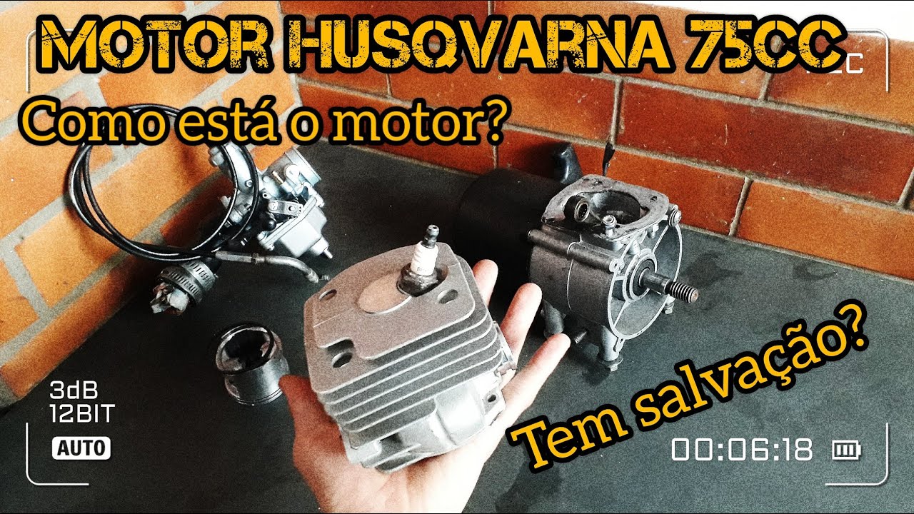 Abri o motor Walk Machine big bore 50mm - Vou reconstruí lo! - YouTube