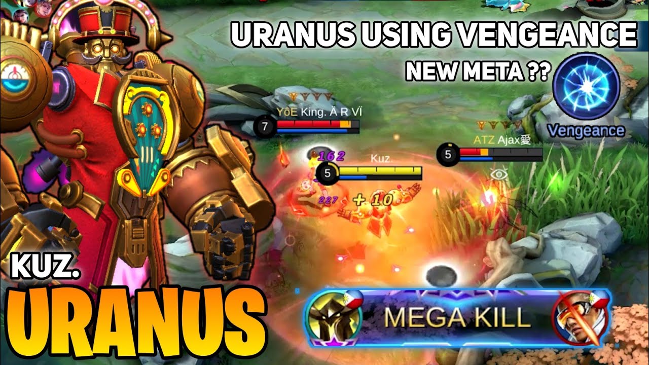 Offlaner King! Uranus With Vengeance [ Top 1 Global uranus ] By Kuz ...