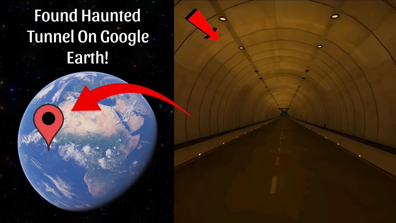 I Found Haunted Tunnel On Google Earth And Google Maps 😰! - YouTube
