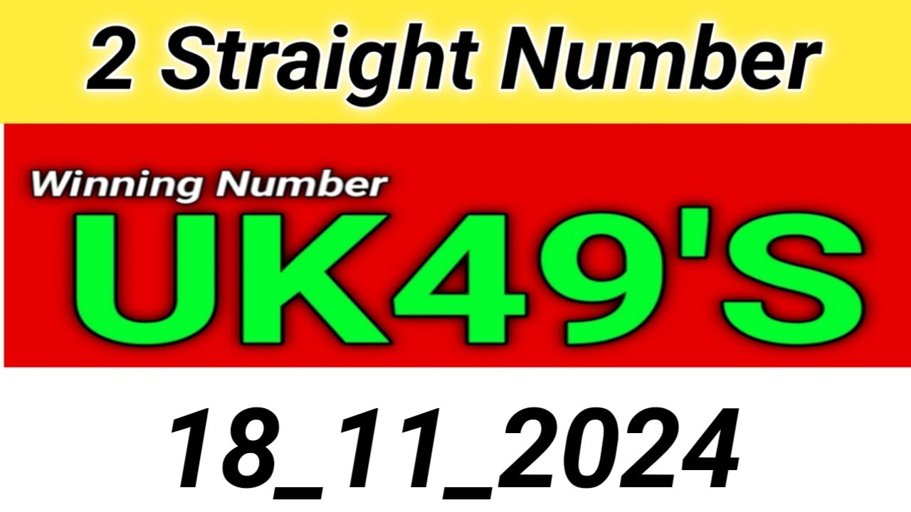 Uk49 Prediction For Today 18-11-2024, - YouTube
