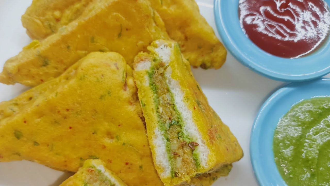 Bread Pakoda Recipe. Halwai Style / Tea Time Snake Recipe. by ( FANKARA ...