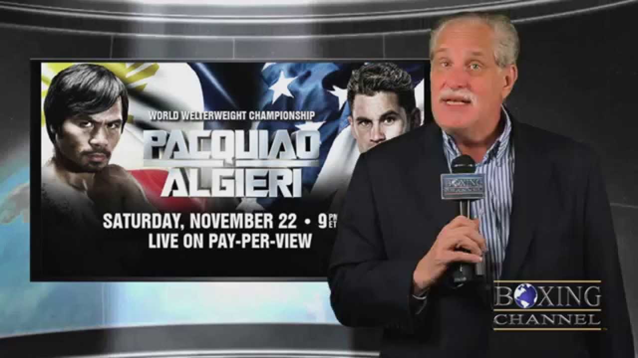 Pacquiao vs. Algieri Keys to Victory and pre-fight analysis by Al ...