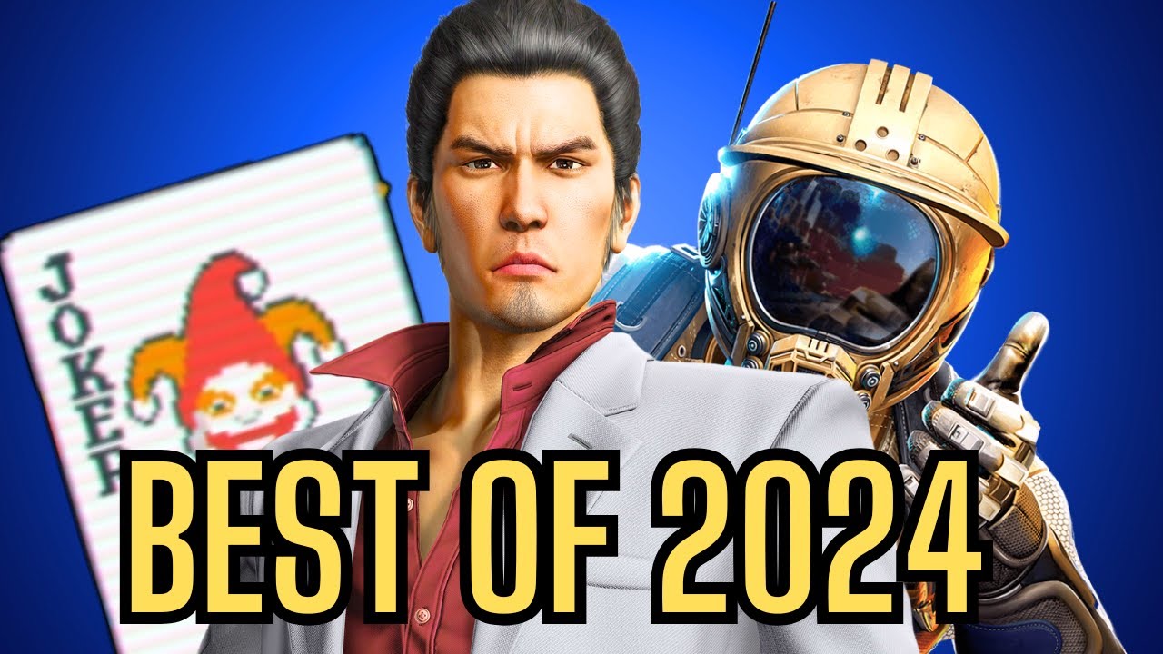 The 10 BEST games of 2024 (That I Actually Played) - YouTube