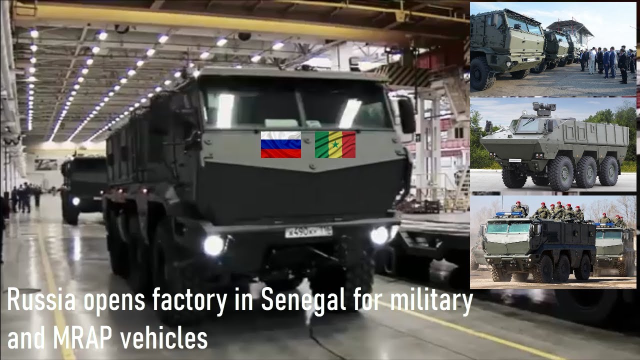 Russia Opens Factory and Mass Production in Senegal for military ...