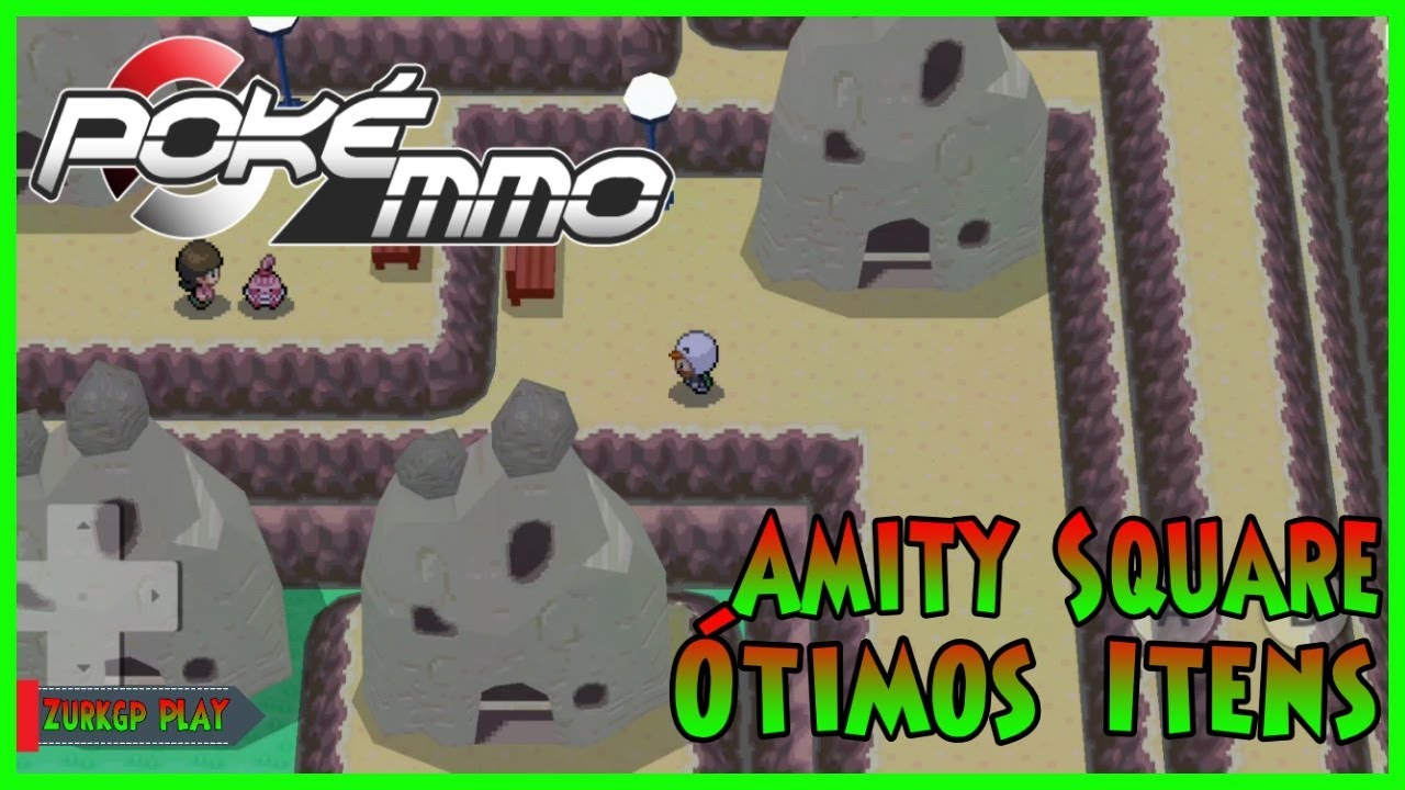 Ótimos Ítens Na Amity Square • PokéMMO - YouTube