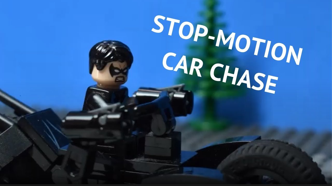 Lego Nightwing and Two-Face Car Chase - YouTube