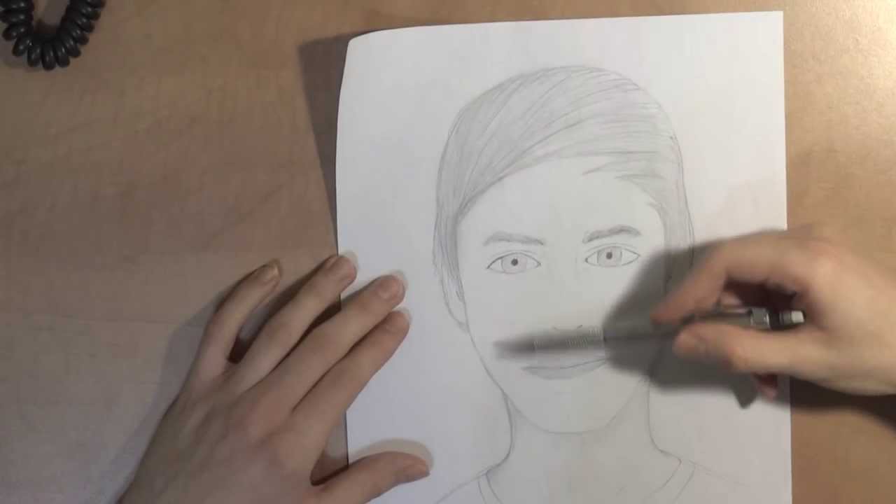 Ali-A(Matroix) drawing/portrait - YouTube