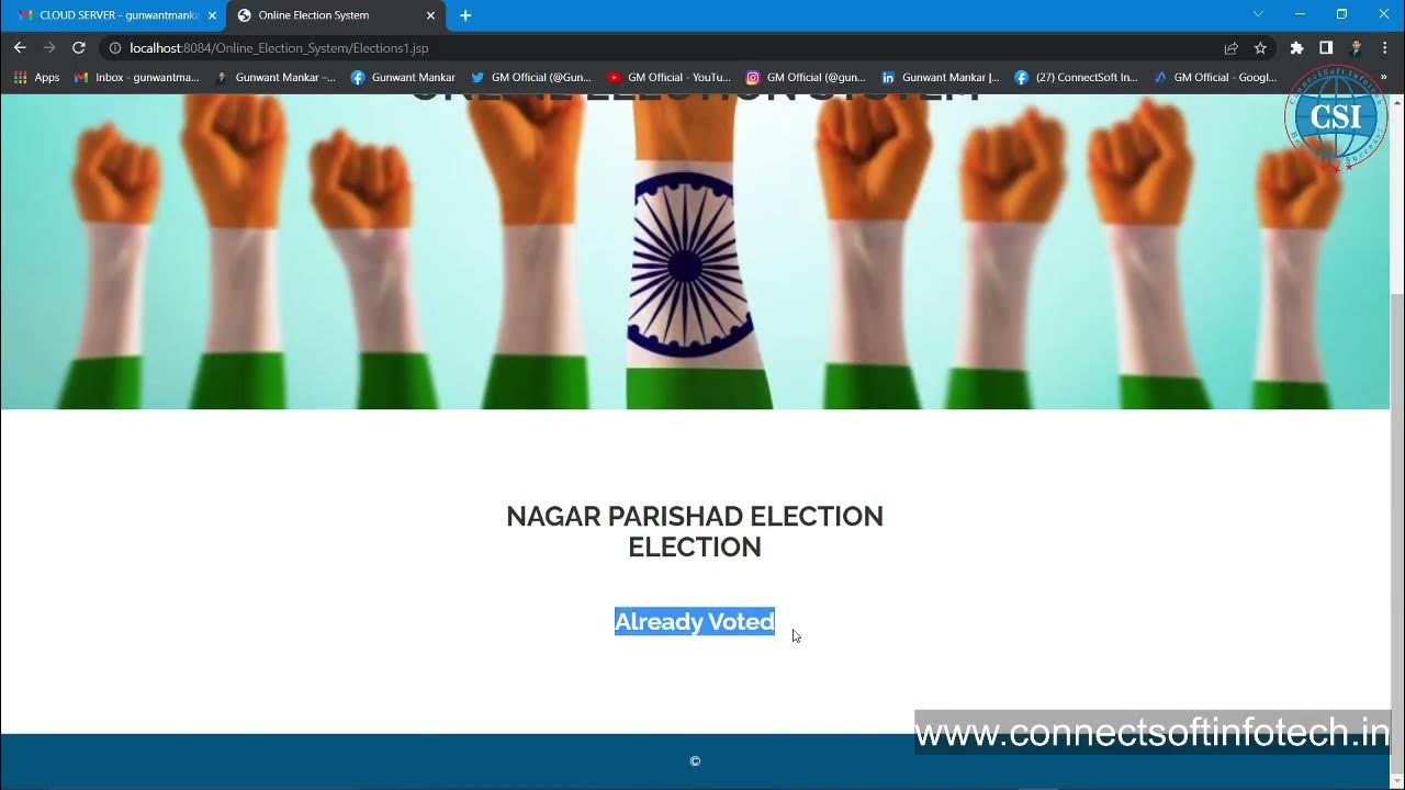 Online Voting System | JAVA WEB Application Project | Latest Java ...