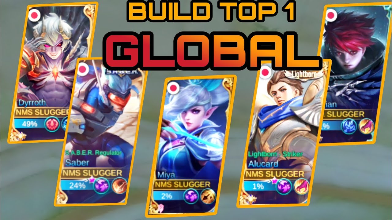 MY COMPILATION OF MULTI ROLE HERO (( BUILD TOP GLOBAL )) ~ RTC ML ...