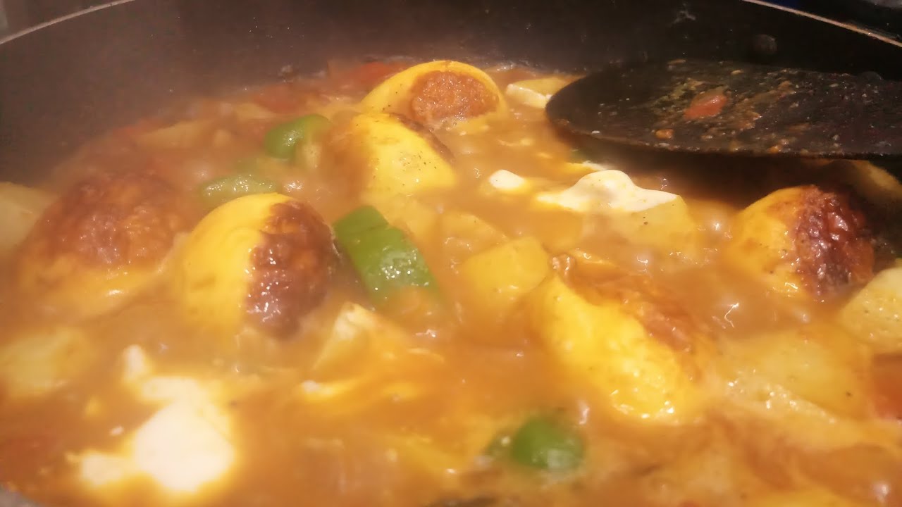 CHEESY CHEESY EGG CURRY VERY EASY AND TASTY👍 - YouTube