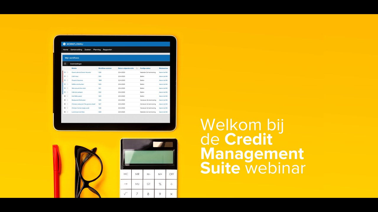 Credit Management Suite webinar - YouTube