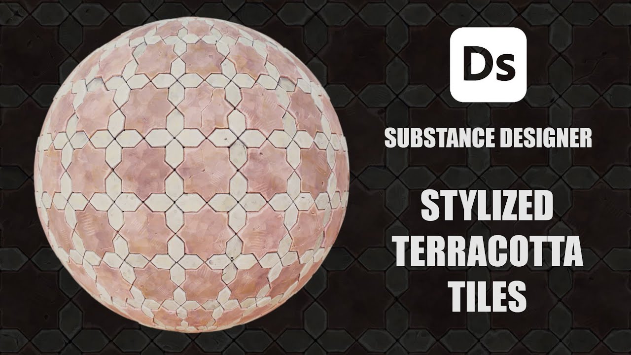 Substance Designer - Stylized Terracotta Tiles - YouTube