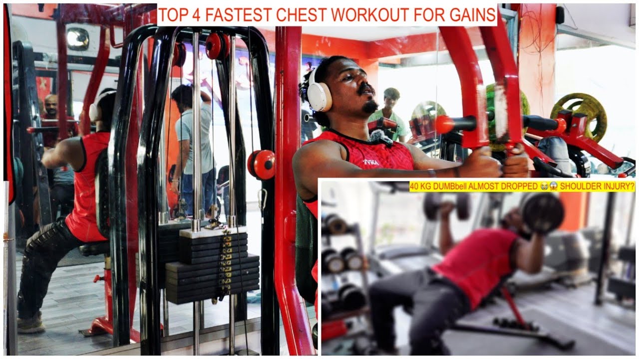Fastest Chest Workout | Ultimate 4-Move Chest Workout – Almost Dropped ...