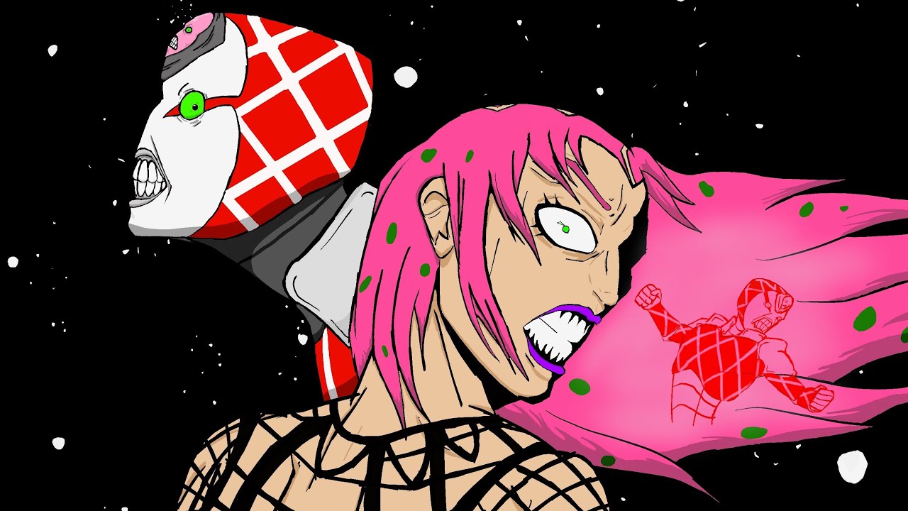 Drawing Diavolo and King Crimson. The Court of King Crimson. - YouTube