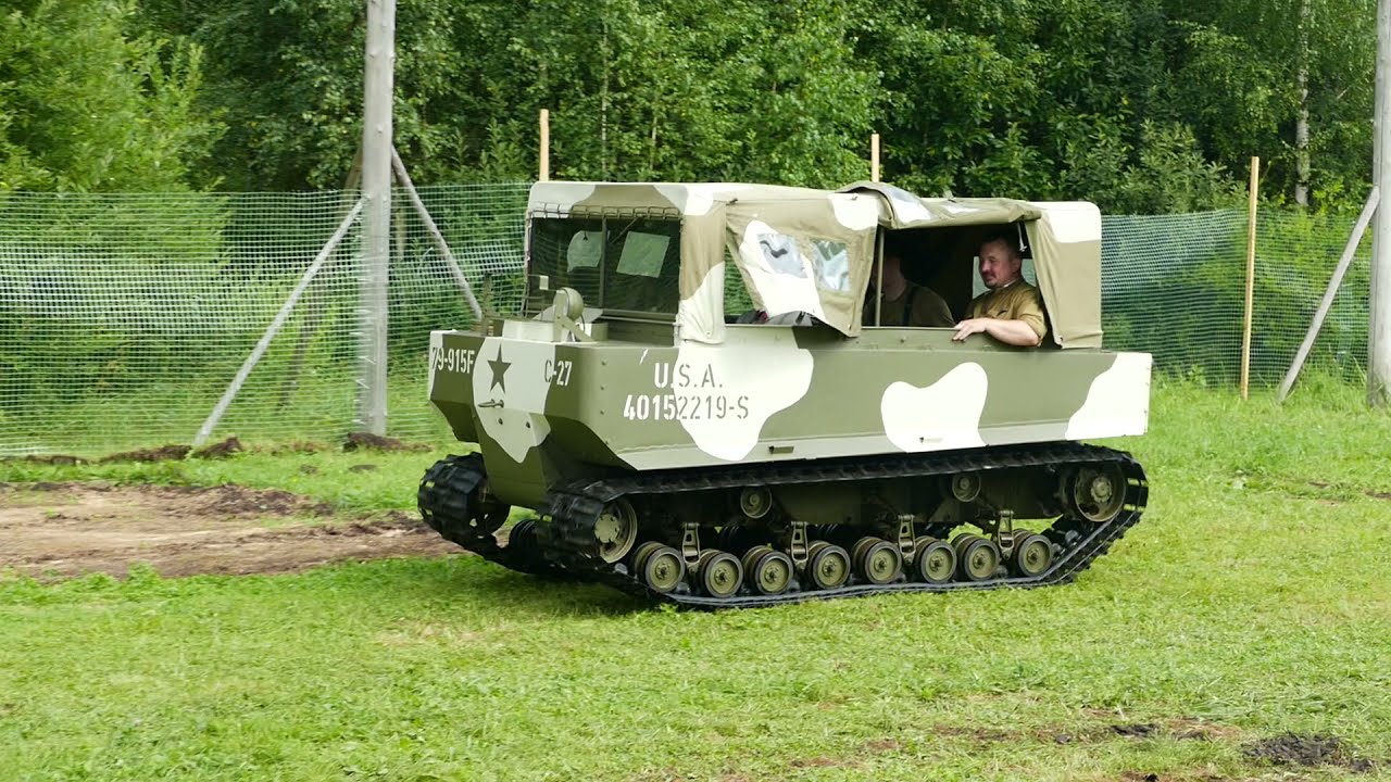 M29C Weasel War Motors 2021 p.1 - YouTube