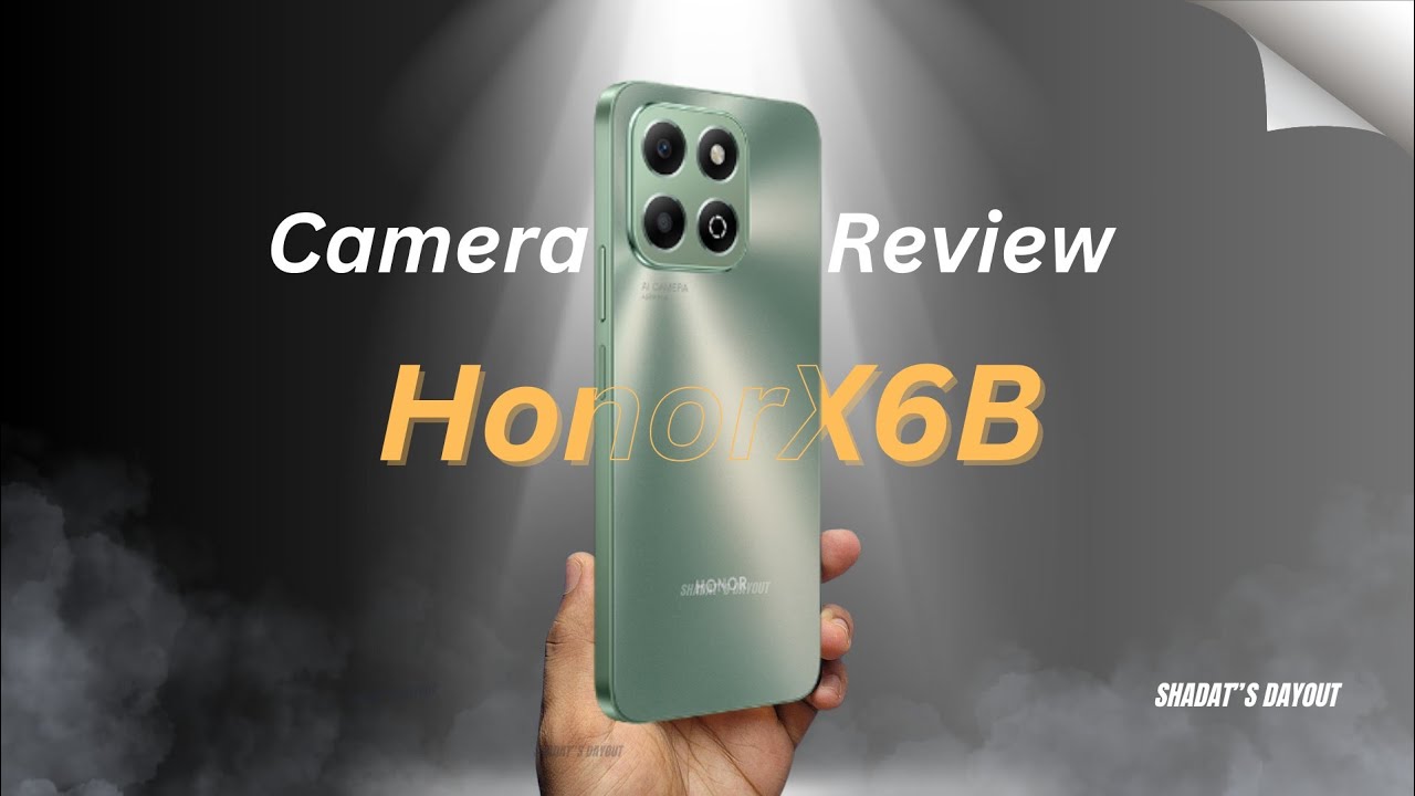 Honor X6B Camera Test, Hands On - YouTube