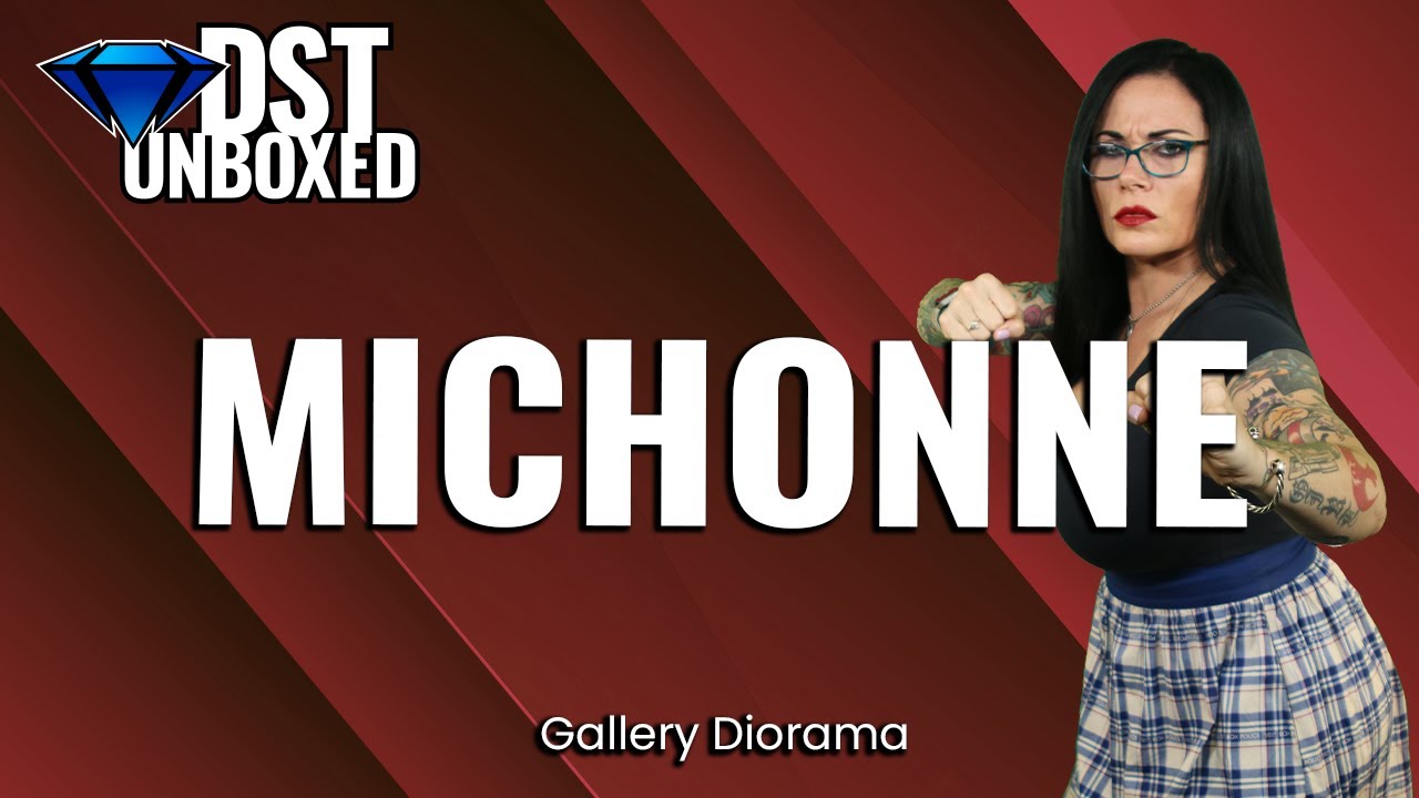 The Walking Dead Comic - Michonne Gallery Diorama | DSTUnboxed - YouTube