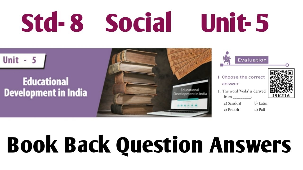 Educational Development in India 8th class Question Answers | 8th ...