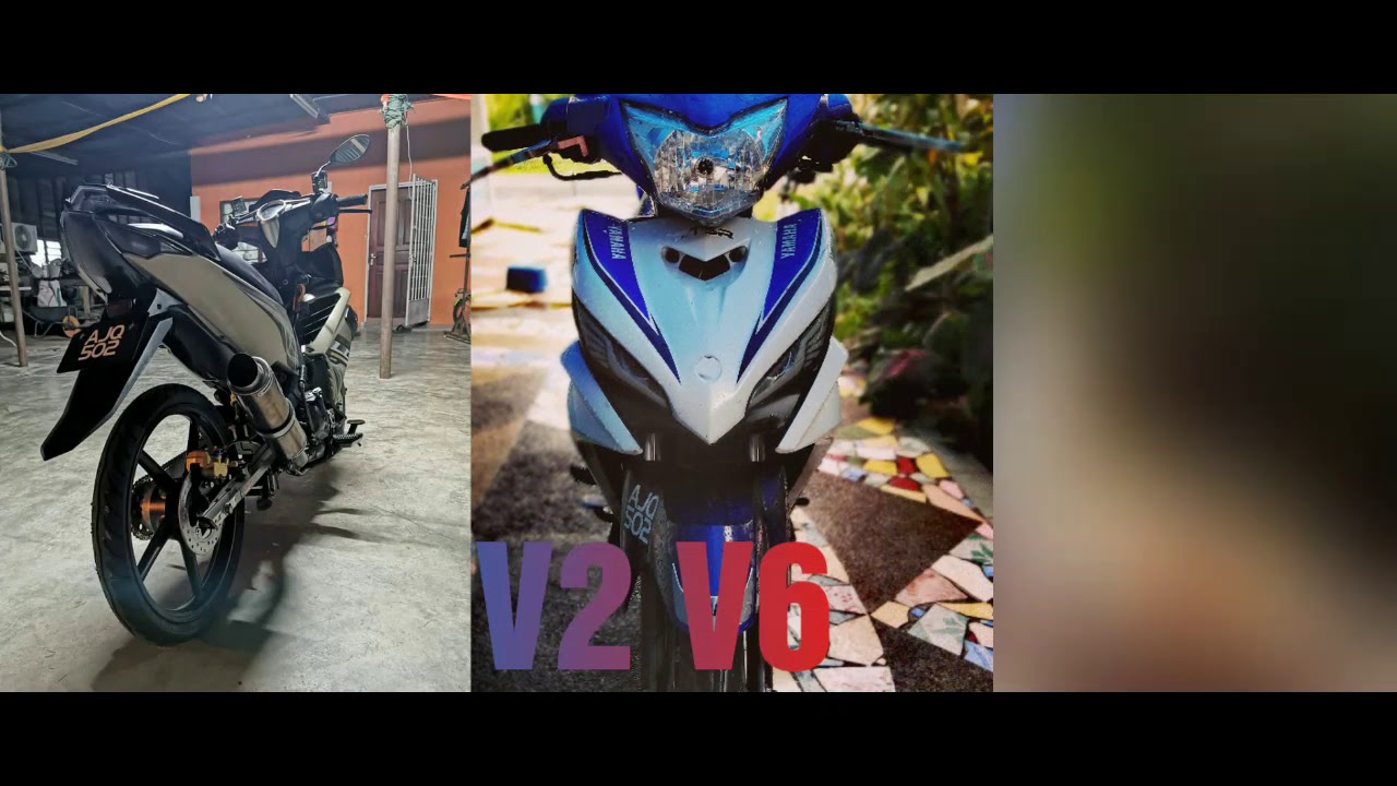 YAMAHA LC 135 V2 CONVERT V6 - YouTube