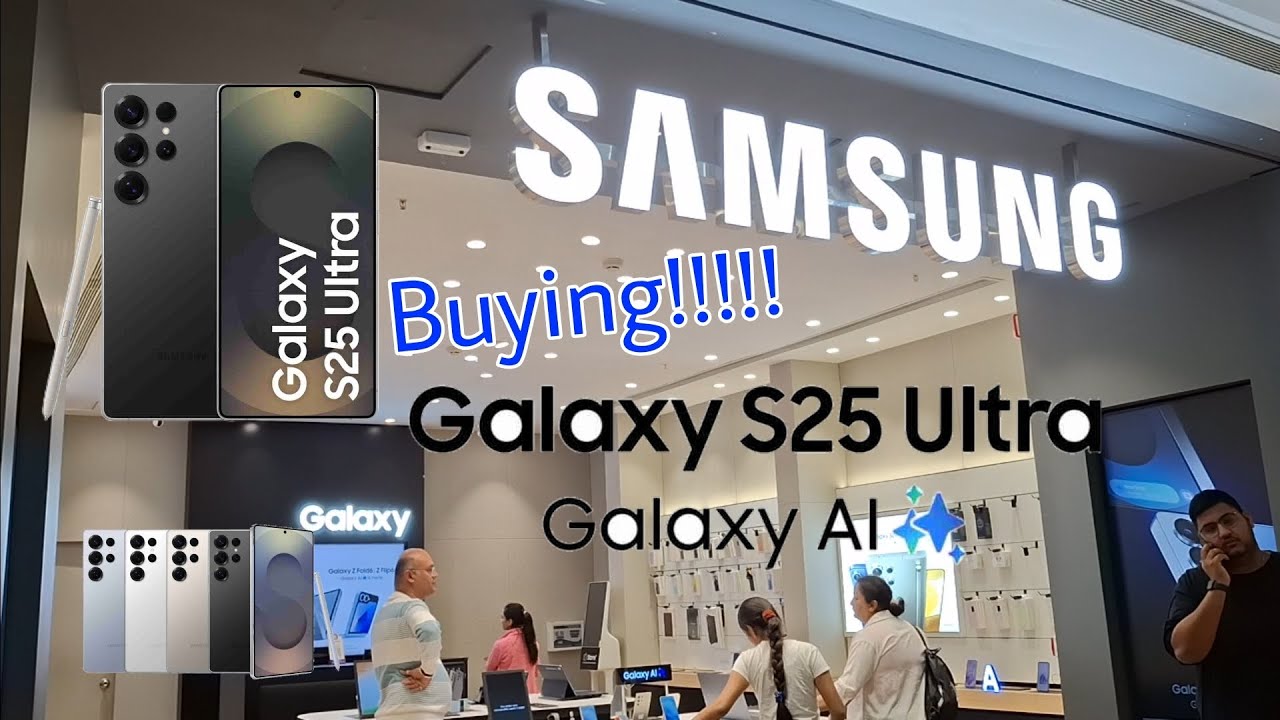 Buying S25 Ultra🔥🔥🔥 | Hands-on & Unboxing | Price & Discounts #s25ultra ...