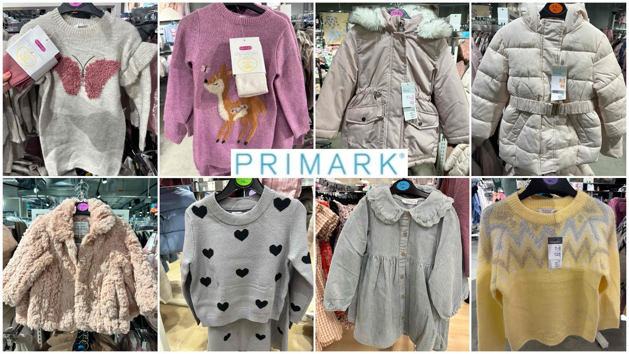 Primark kids girls clothes 1-8 years new collection / October 2024 ...