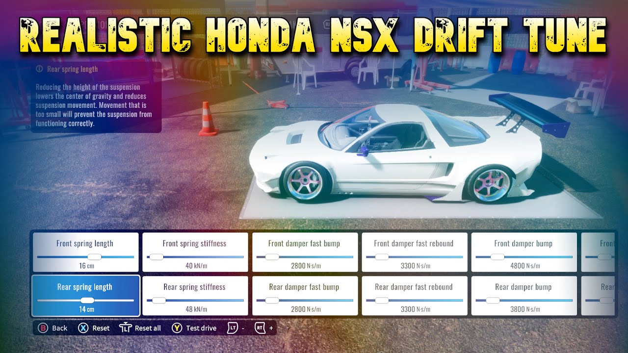 NEW Honda NSX Kitsune Best Realistic Drift Tune! [2.12 CarX Drift ...