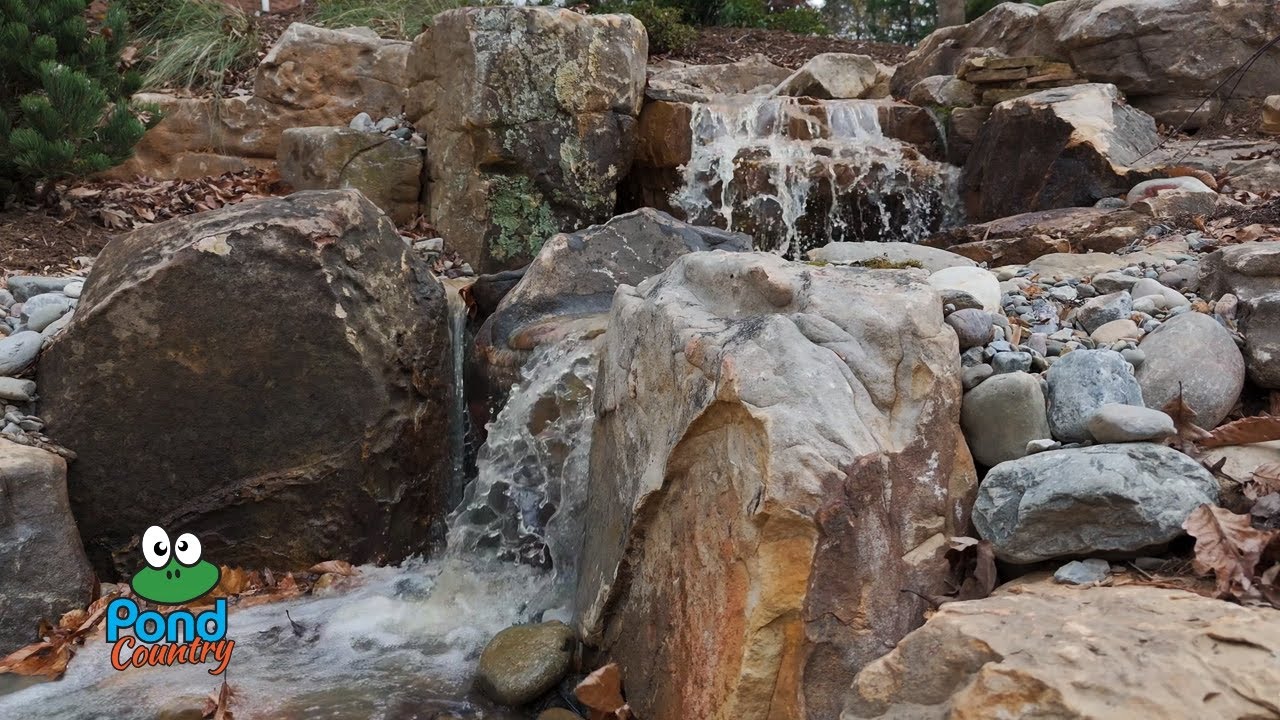 Infinity Waterfall by Pond Country | Transform Your Outdoor Space - YouTube
