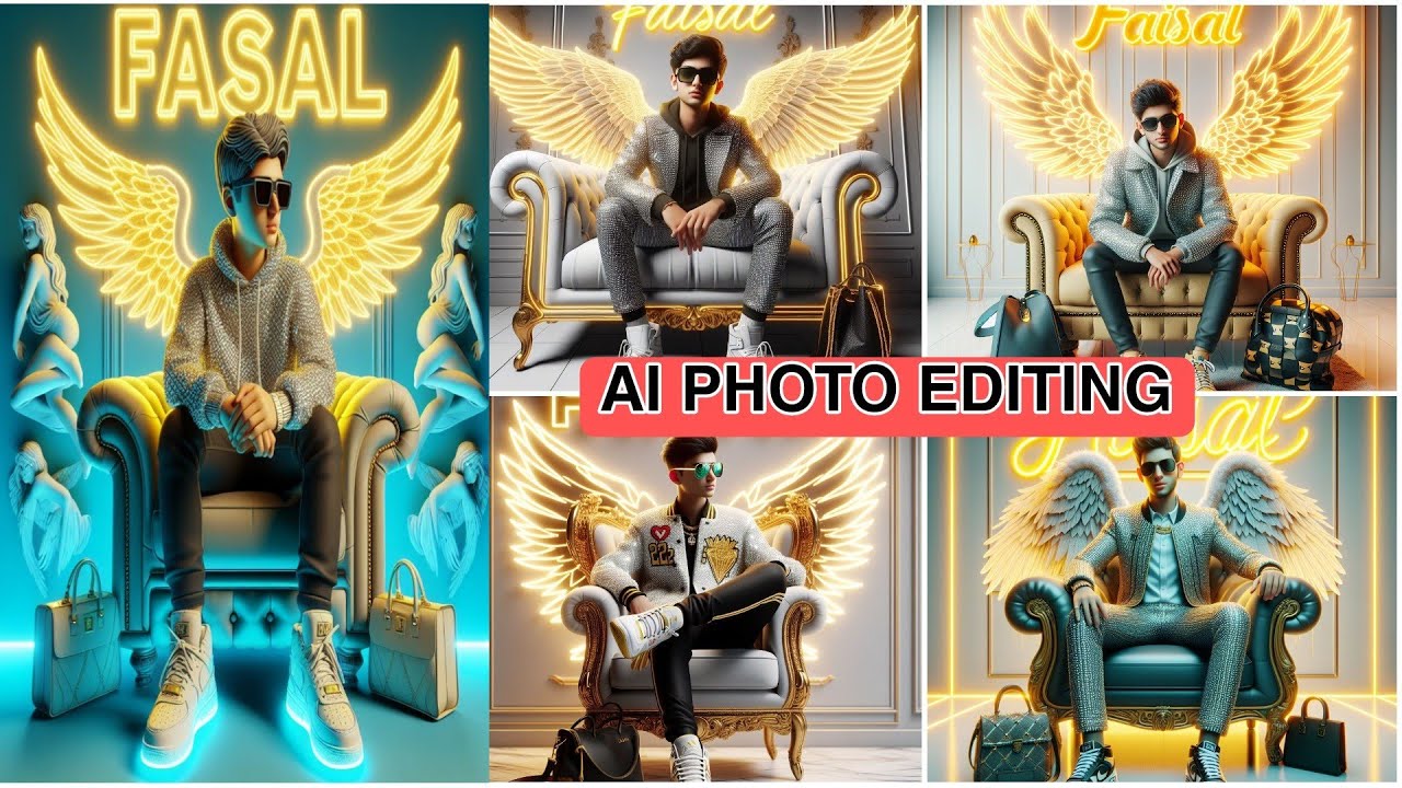 How To Create 3D Ai Wings Name art' Image | Trending Wings Name Video ...