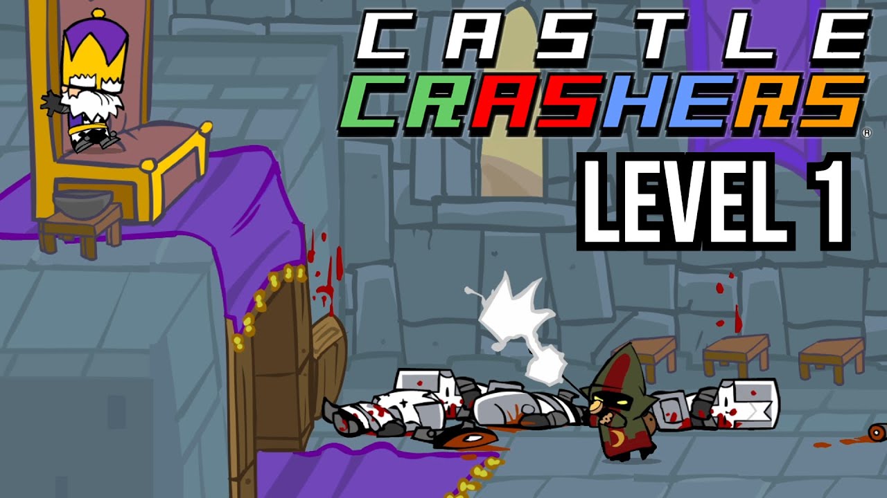Level 1: Barbarian War | Castle Crashers Walkthrough [No Commentary ...