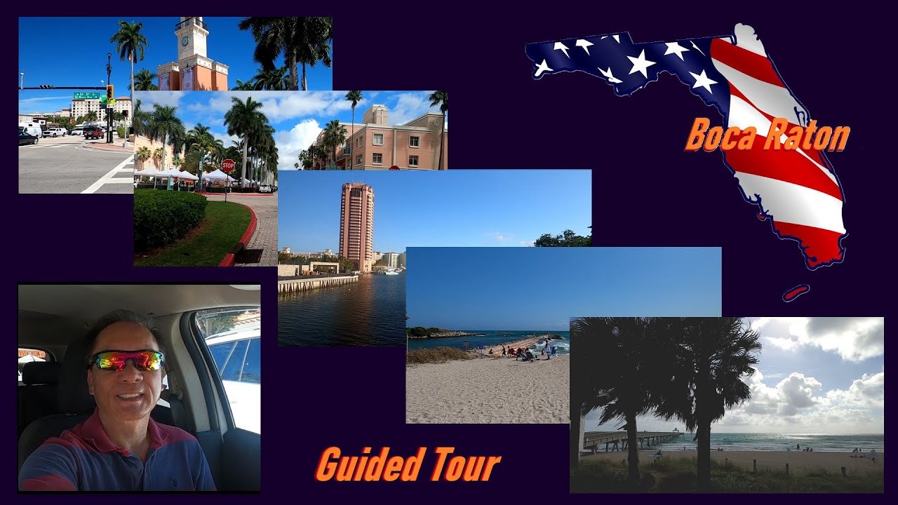 Exploring the City of Boca Raton, South Florida - Walking/Cycling ...