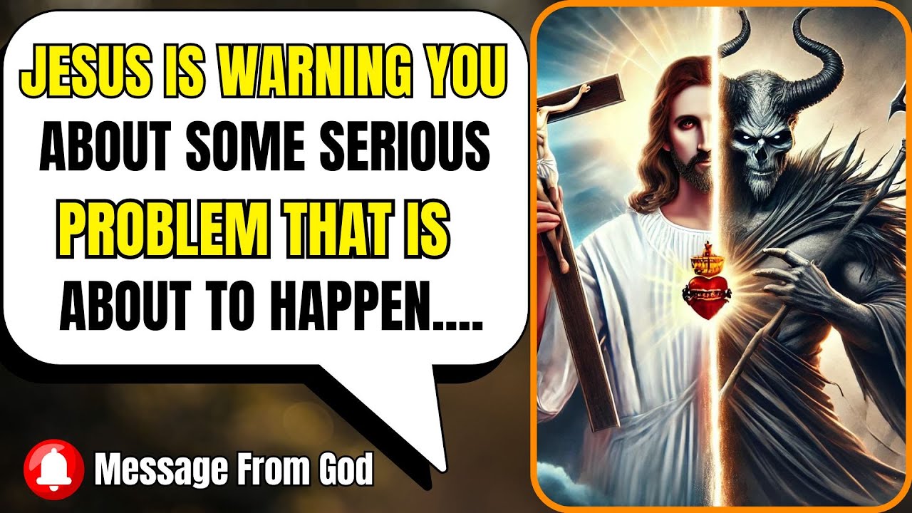JESUS IS WARNING YOU ABOUT SOME SERIOUS PROBLEM THAT IS ABOUT TO HAPPEN ...