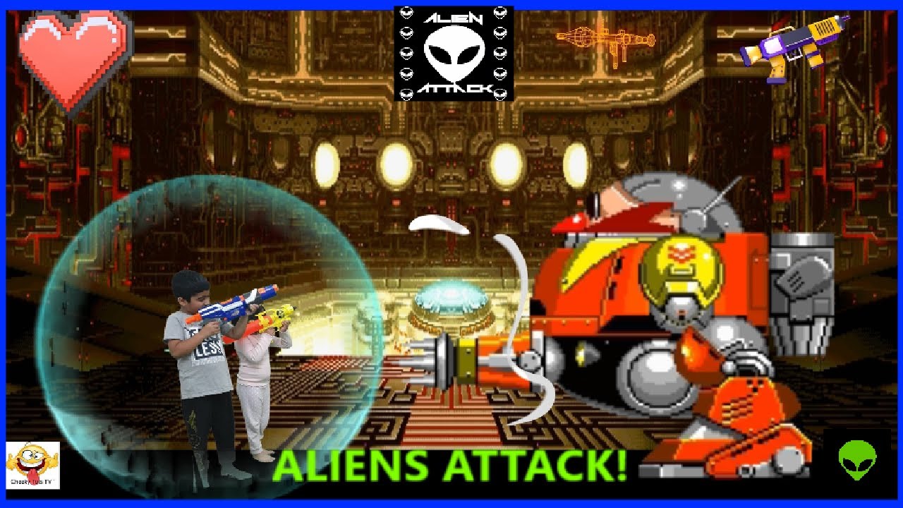 Aliens Attack! | Zombies| Live FPS Alien Game | 2D Alien Game| How Many ...